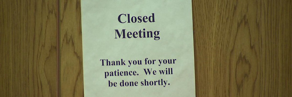 Behind closed doors: for town meetings, bureaucracy trumps transparency ...