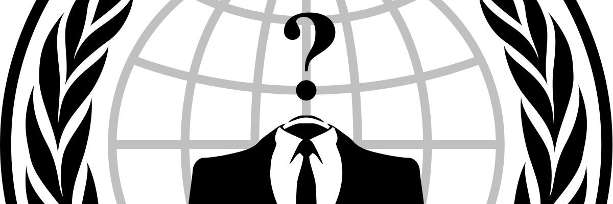 Homeland Security used a modified version of the Anonymous logo in a ...